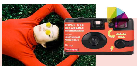 Lomography Simple Use Reloadable Metropolis – sviluppo rullino
