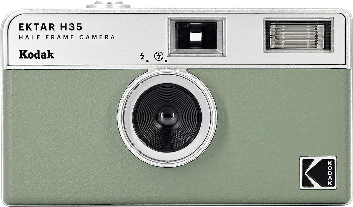 Kodak H35 fotocamera 35mm HALF FRAME ricaricabile Green – sviluppo rullino
