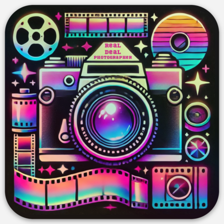 Adesivo Real Deal Olografico Limited Edition – sviluppo rullino