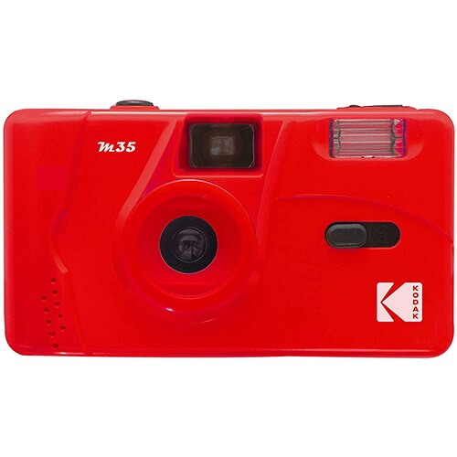 Kodak M35 fotocamera 35mm ricaricabile con flash Rosso – sviluppo rullino