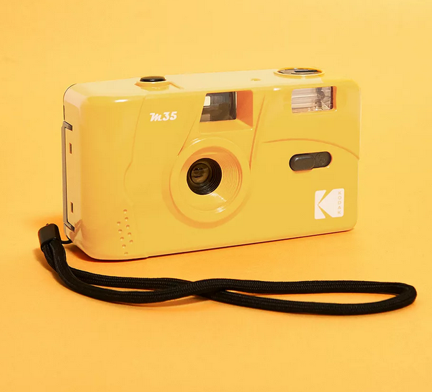 Kodak M35 fotocamera 35mm ricaricabile con flash Giallo – sviluppo rullino