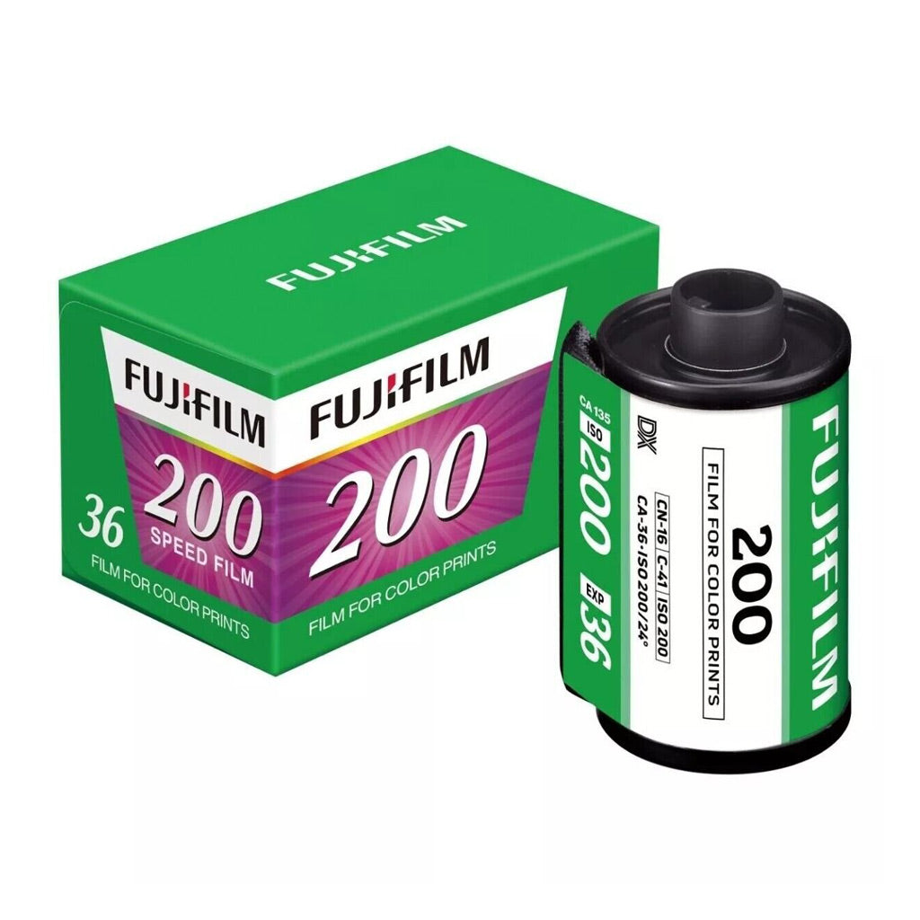 FUJIFILM FUJICOLOR 200 36 POSE 35MM *NEW* Made in USA – sviluppo rullino